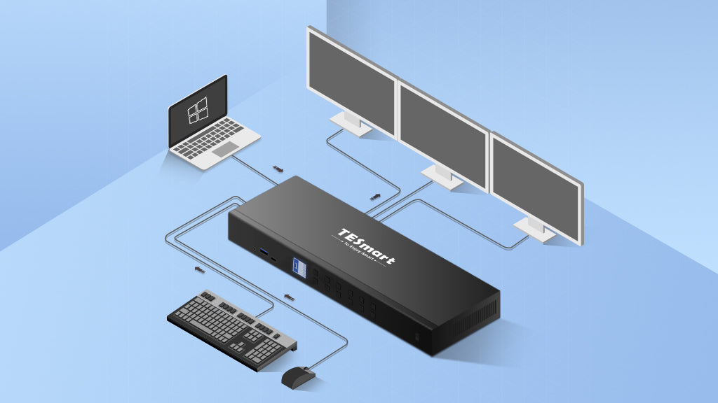 What is DisplayPort MST (Multi-Stream Transport)? – TESmart