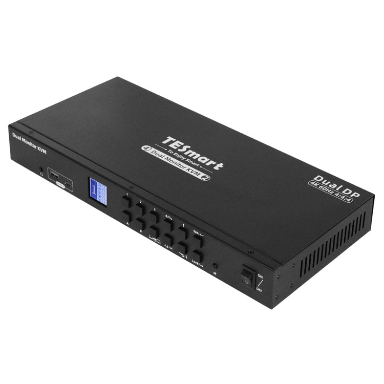 Dual monitor KVM Switch suitable for all kinds of computers-TESmart